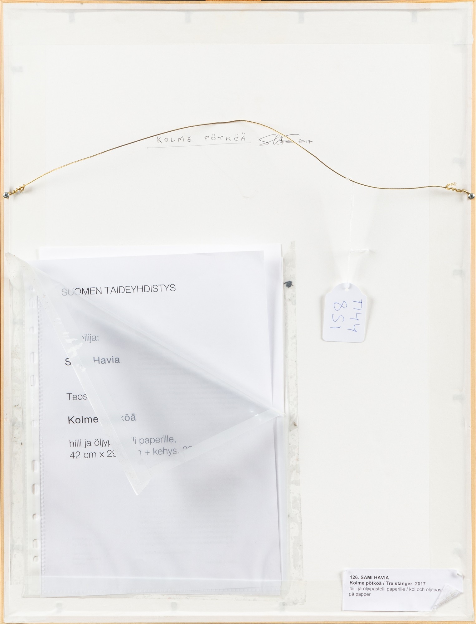 Sami Havia | Three bars | MutualArt
