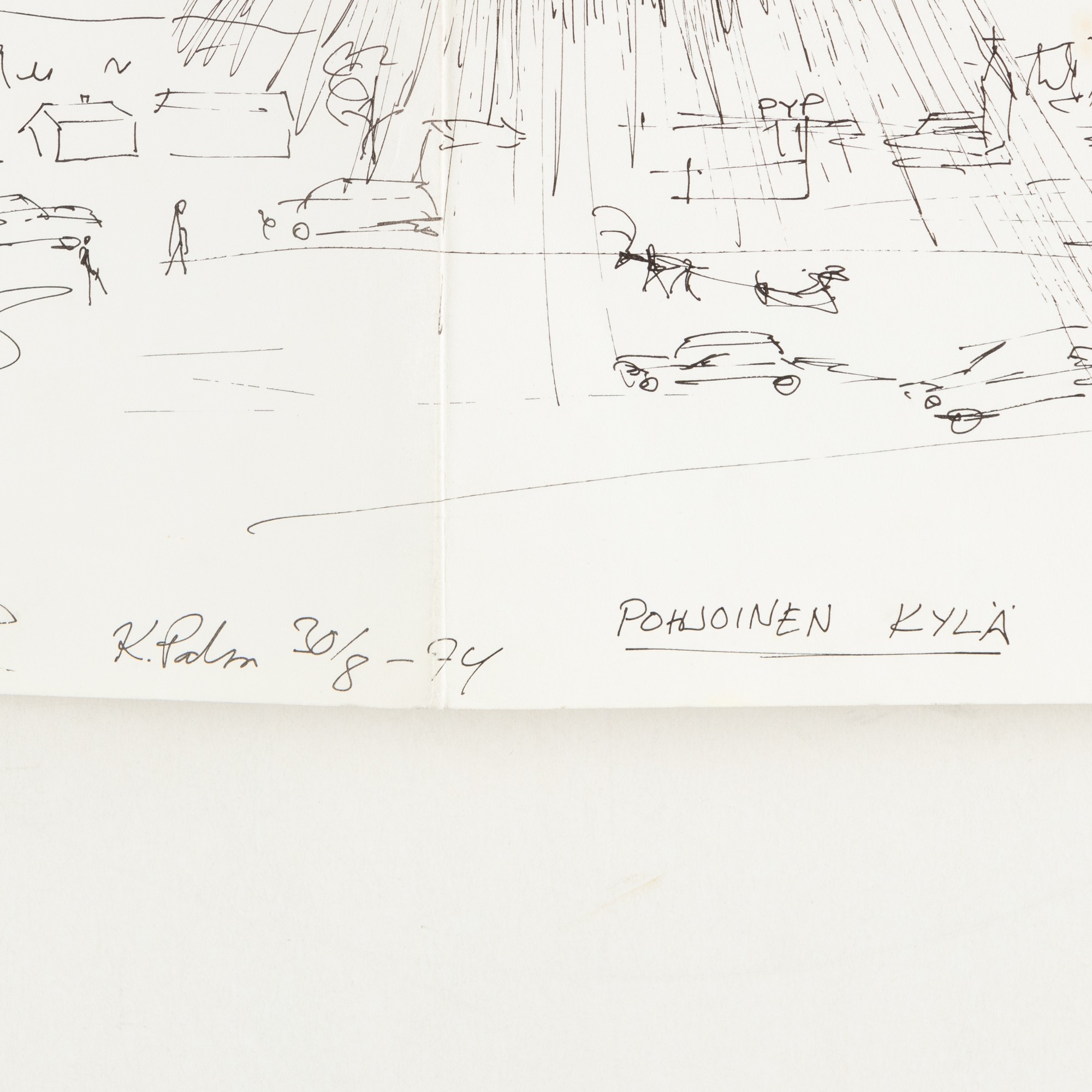 Kalervo Palsa | Set of seven drawings and sketches | MutualArt