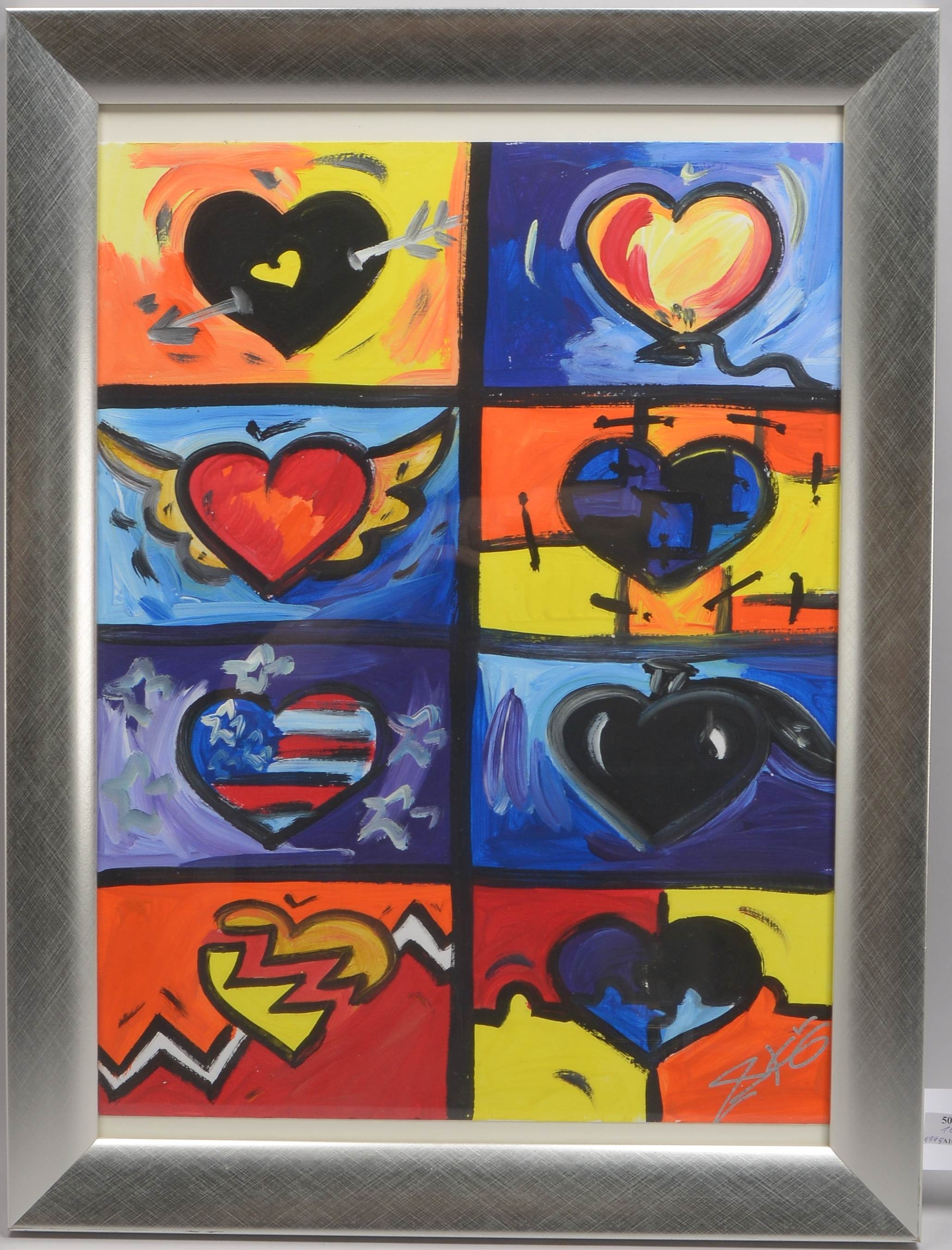 Stanley King | Acht Herzen' | MutualArt