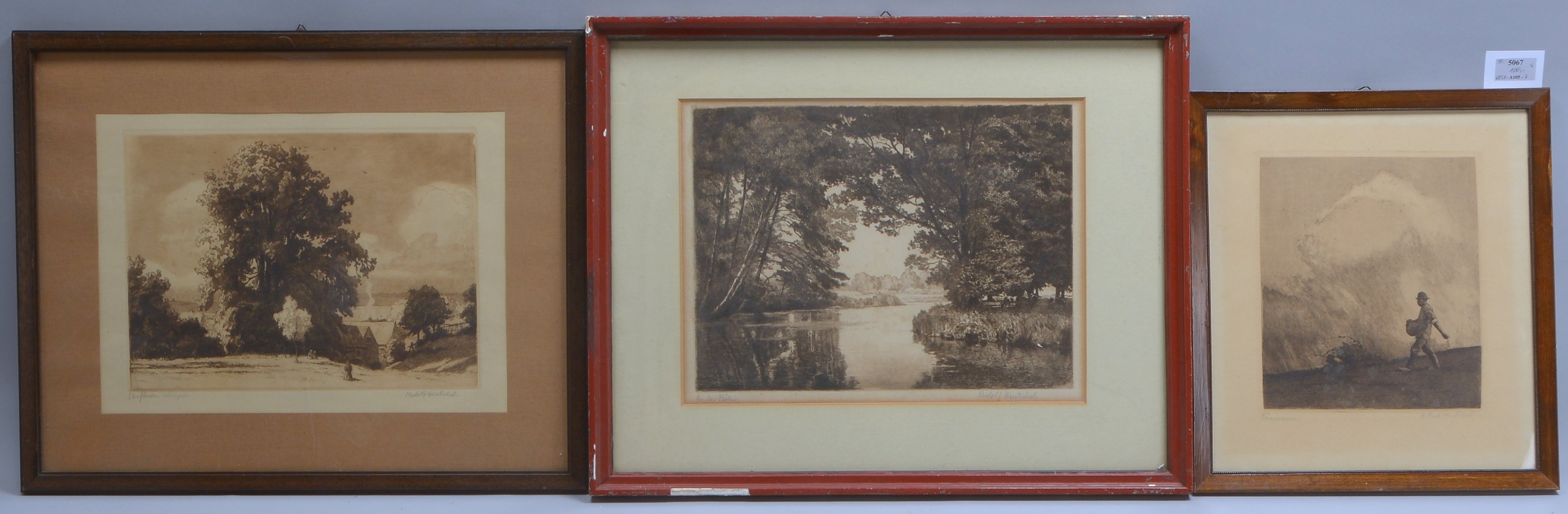 Hans Rudolf Hentschel | Kleines Grafikkonvolut | MutualArt