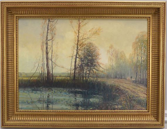 Lothar Schulz-Goldap | Jäger am Waldrand | MutualArt