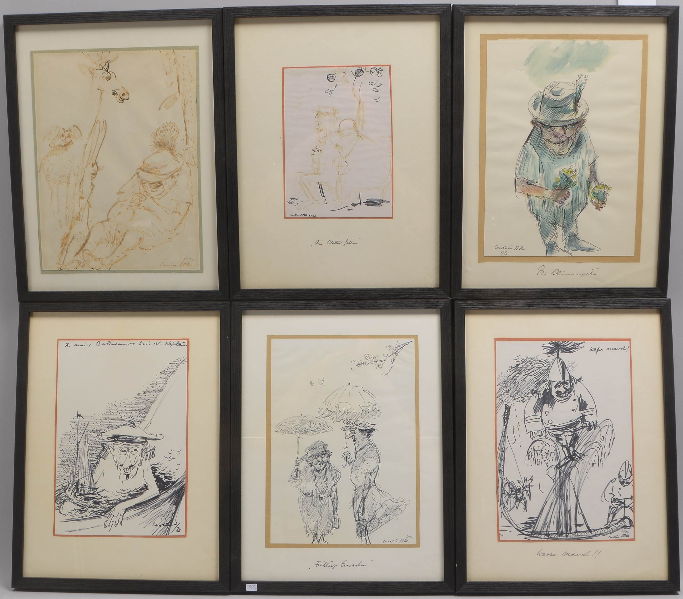 Carl Vocke | Karikaturen | MutualArt