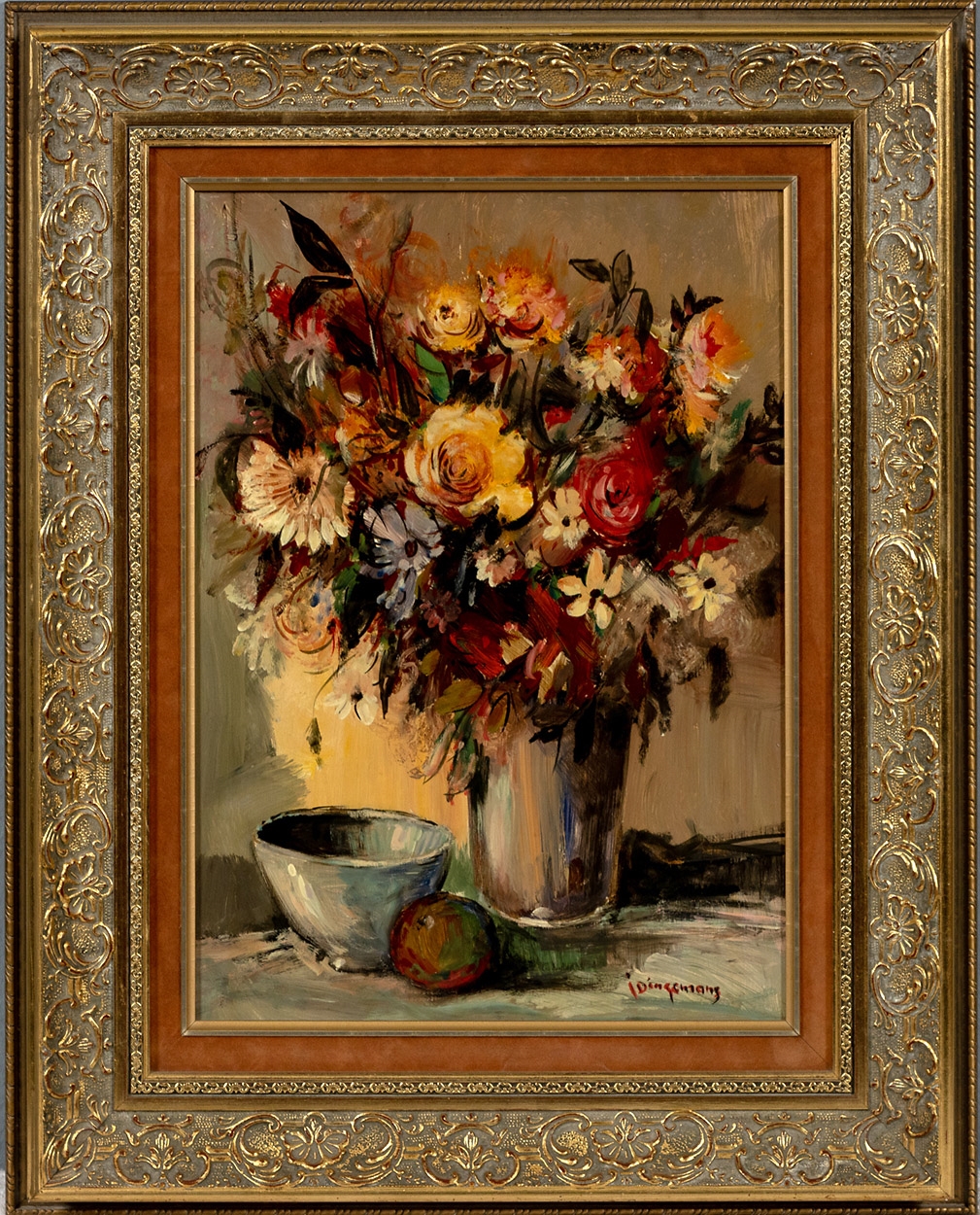 Johannes Wilhelmus Dingemans | still life of fruit | MutualArt