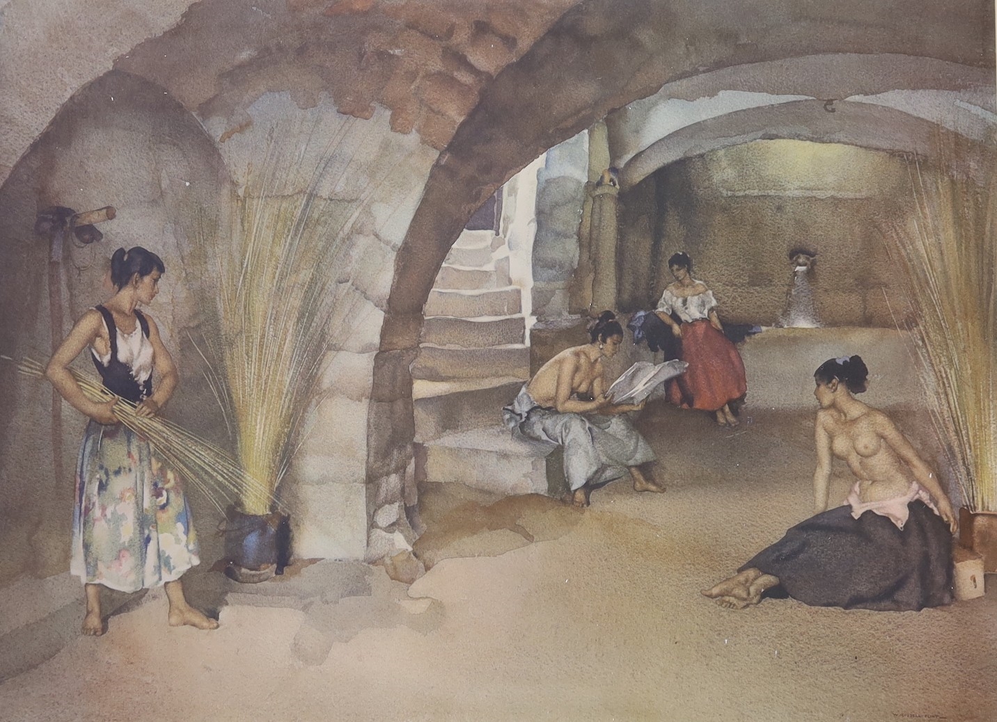William Russell Flint | two signed limited edition prints | MutualArt