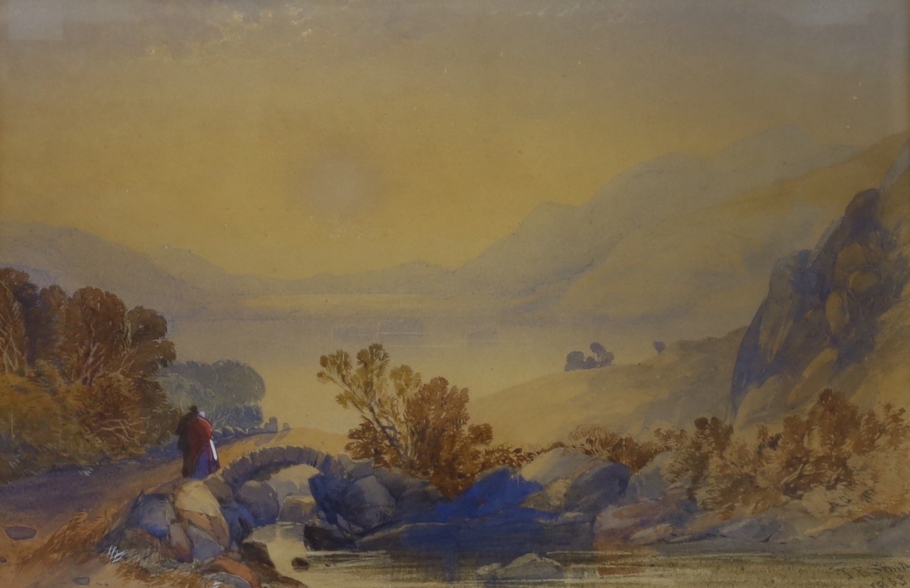 James Burrell Smith | pair of watercolours (1833) | MutualArt