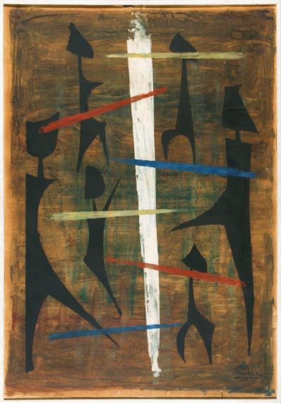 Carlos Cruz-Diez | El sebucán, (1955) | MutualArt