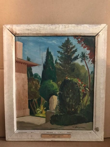 Louis Bernasconi | Villa in a landscape | MutualArt