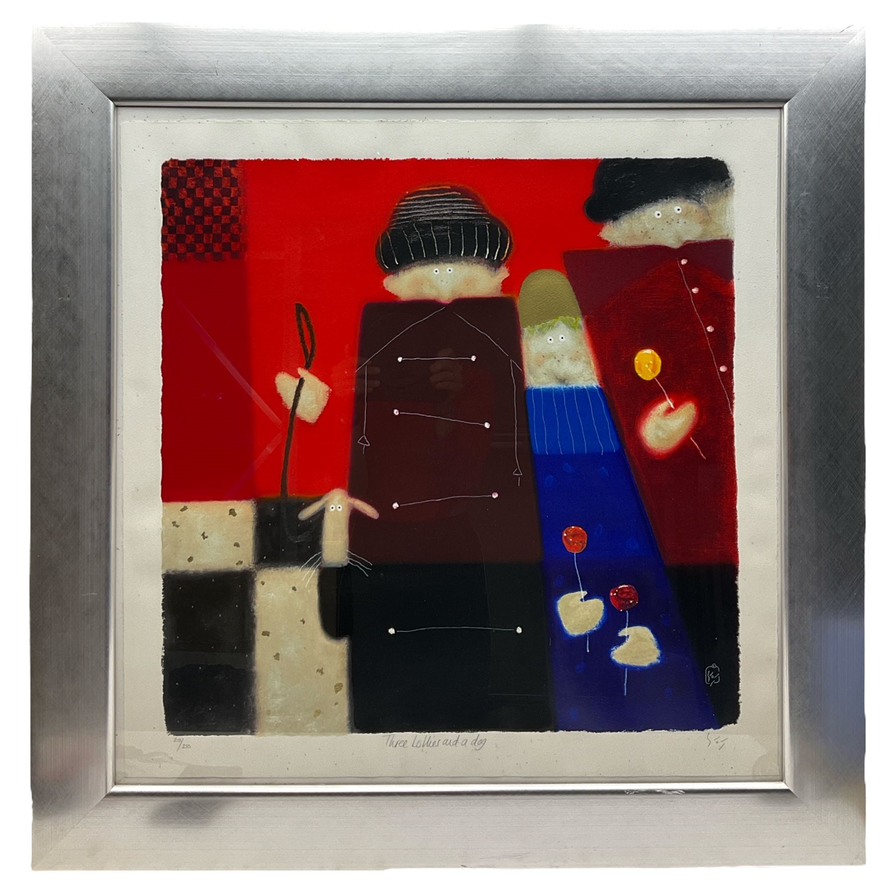 Govinder Nazran | Three Lollies and a Dog | MutualArt