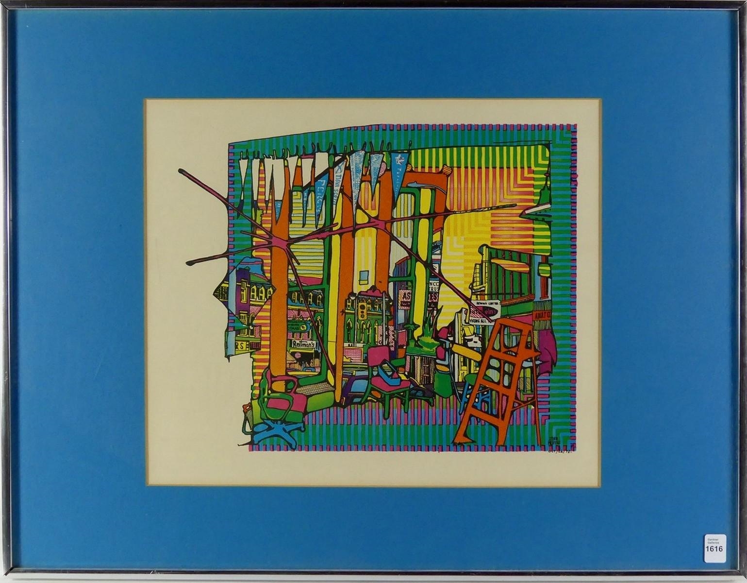 John Moffat | Untitled: Room and Street | MutualArt