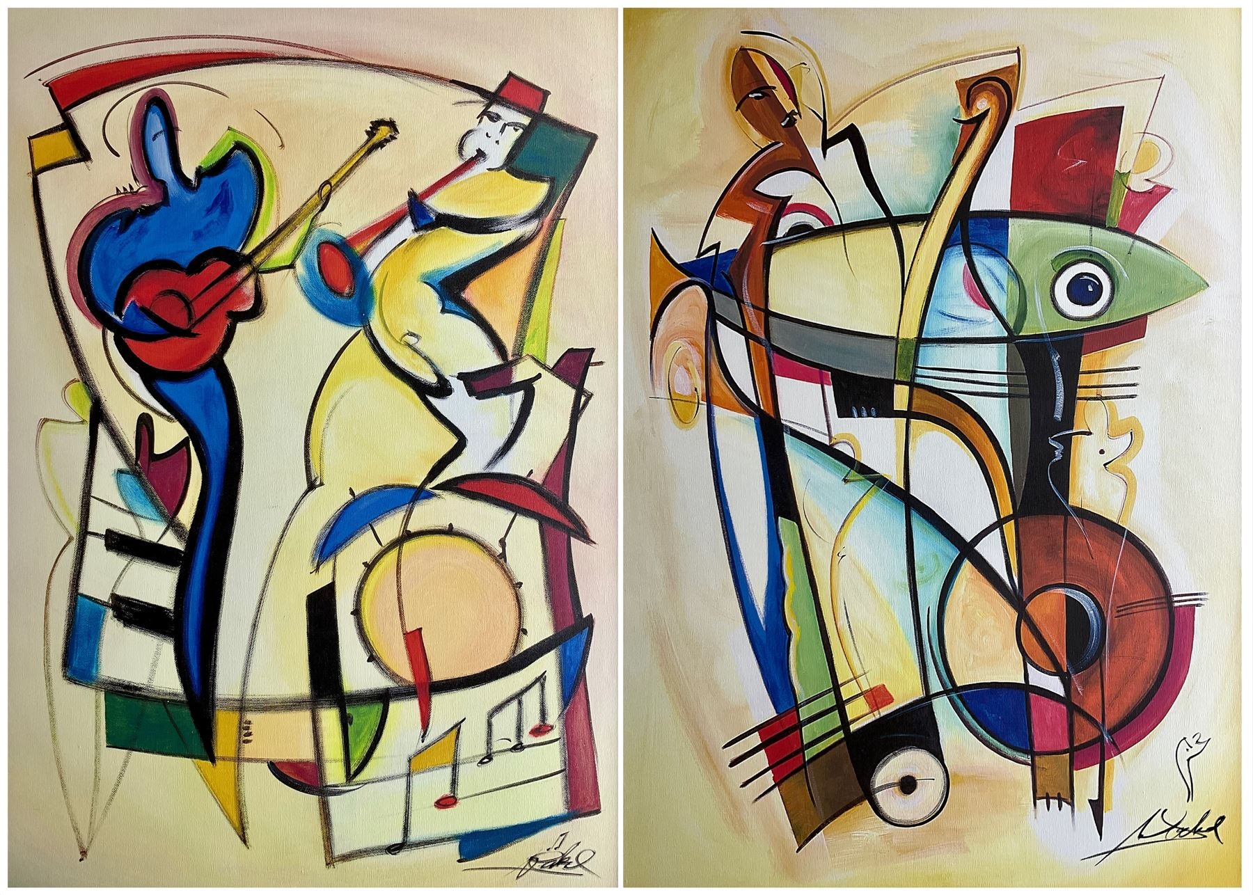 Alfred Gockel | Blowin the Blues' and 'Heart Full of Blues | MutualArt