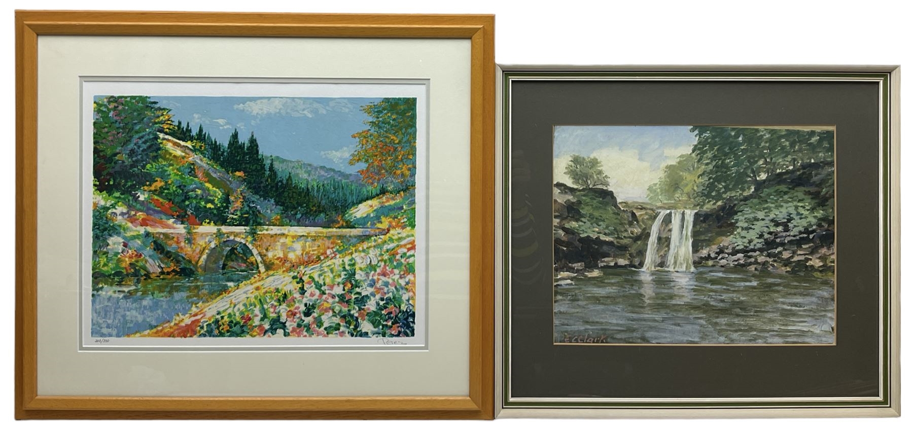 Edwin C Clark | Janet's Foss in Malham (1990) | MutualArt