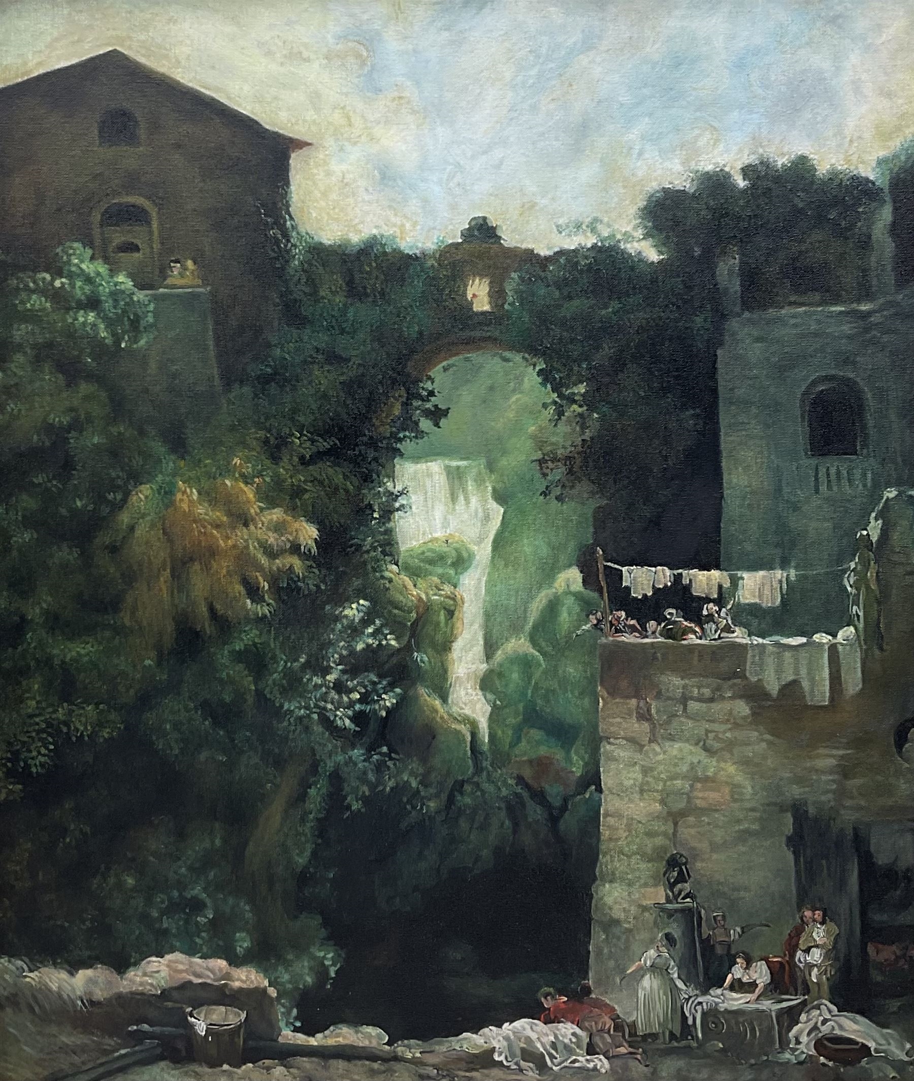 Jean-Honoré Fragonard | The Falls of Tivoli | MutualArt