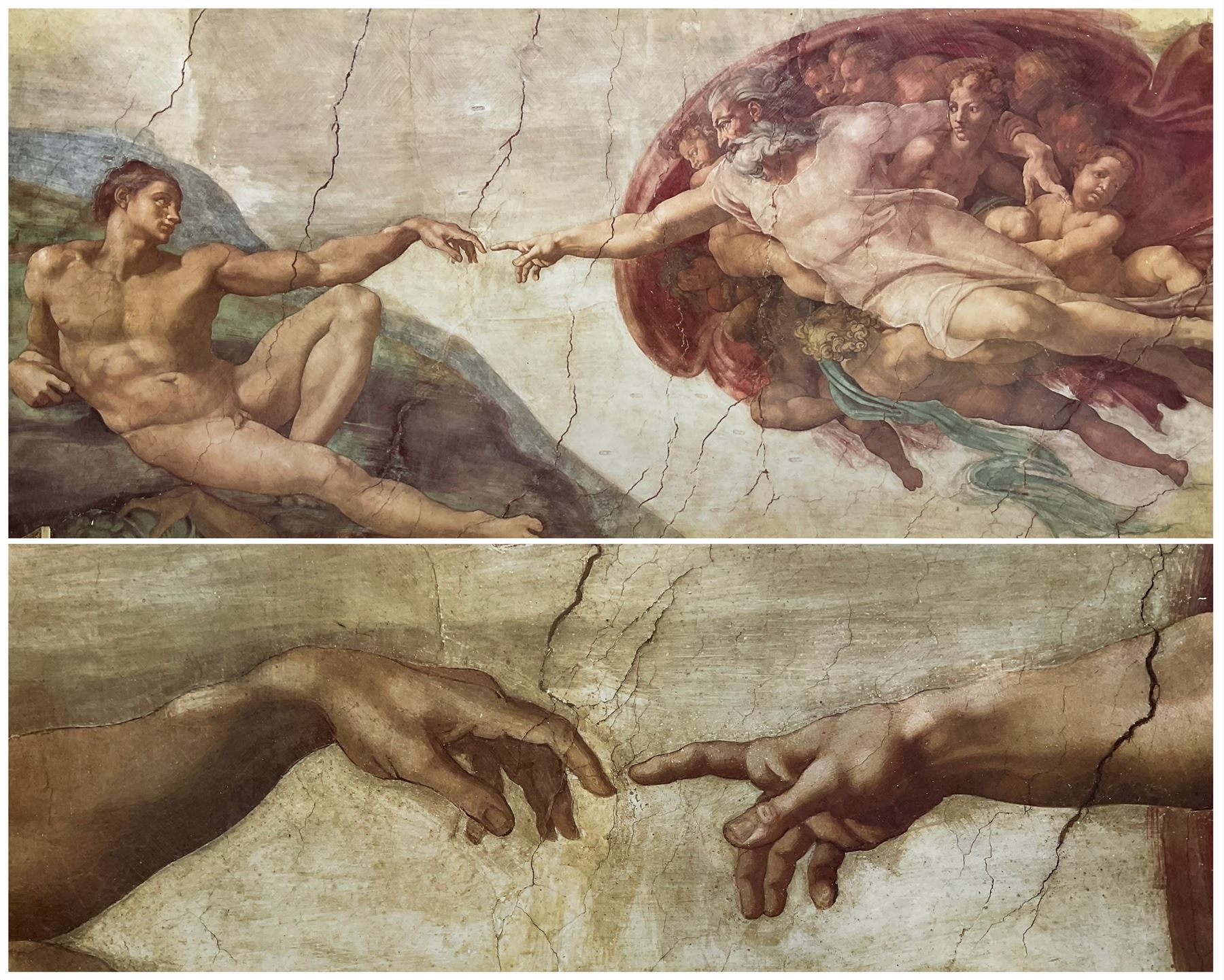 Ceiling Of Sistine Chapel Creation Adam | Shelly Lighting