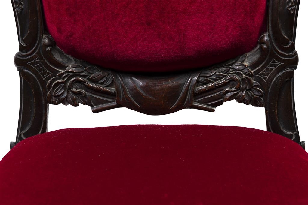 Arthur Jones | A pair of rare and important Irish bog yew salon chairs ...