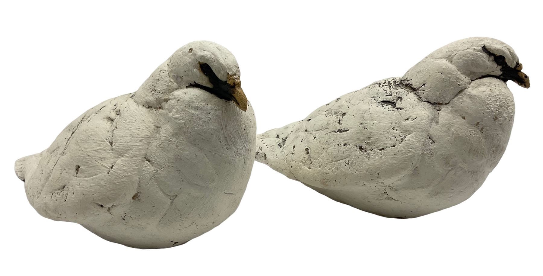G. James | Pair of studio pottery doves | MutualArt