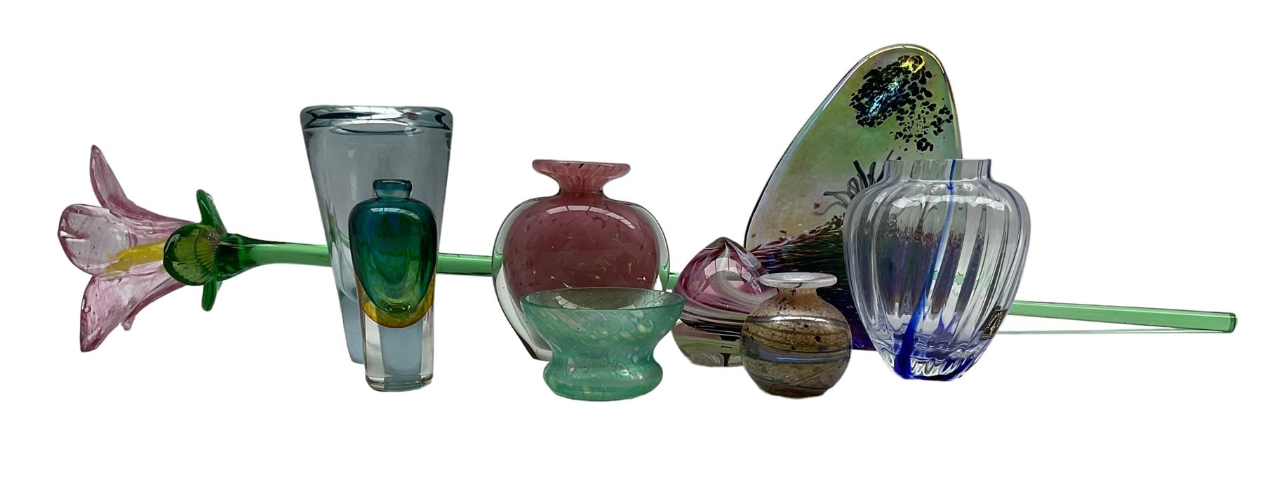 John Ditchfield | John Ditchfield glasform iridescent sculpture of ...