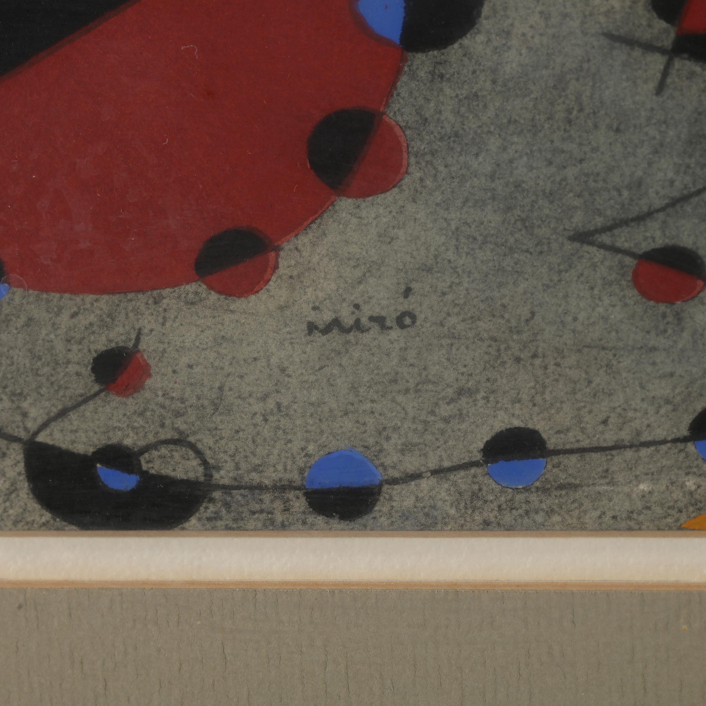 Joan Miró | Constellations: Le 13 l'échelle a frôlé le firmament (1959 ...