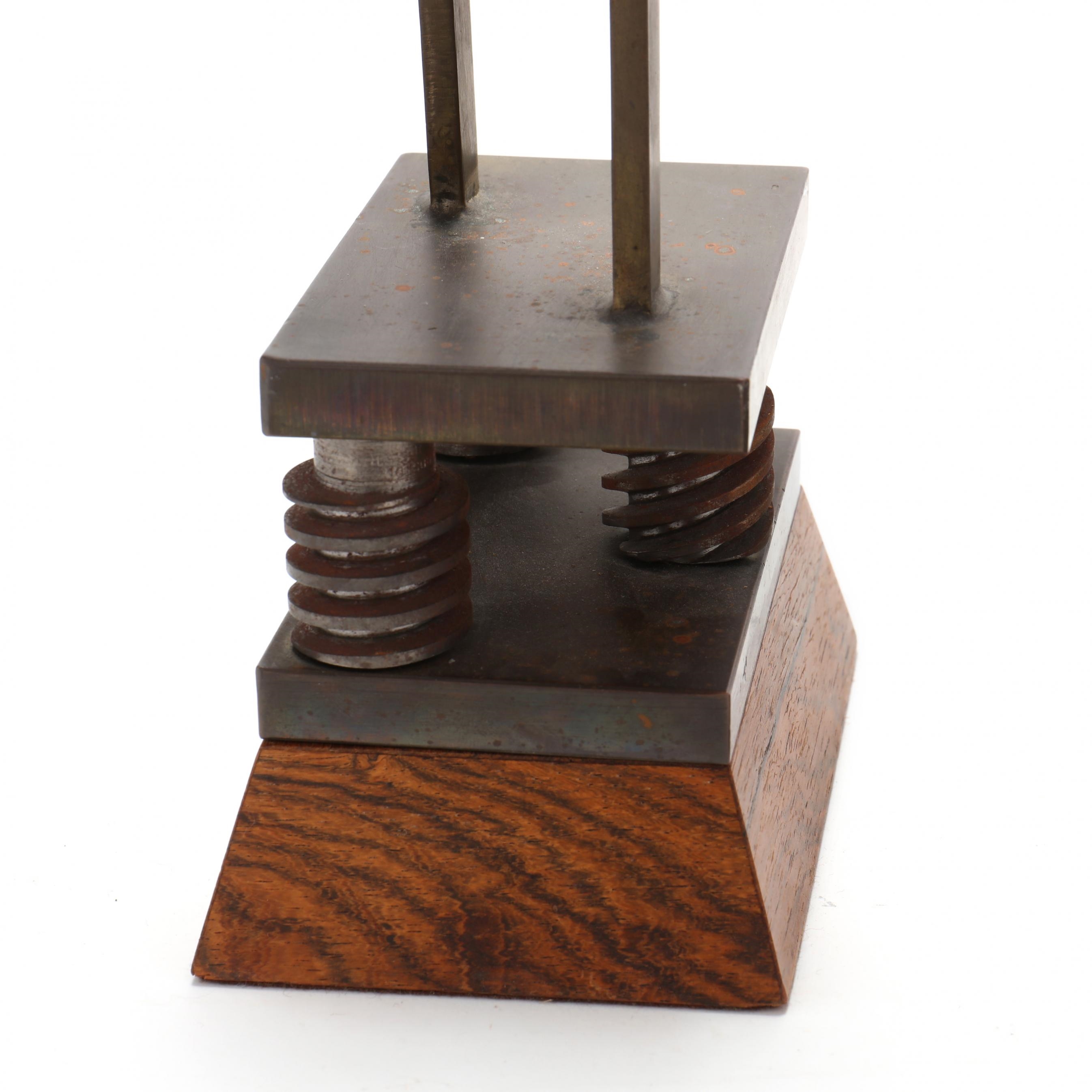 Pearl Sigoda Marks | Two Found Object Figural Sculptures | MutualArt