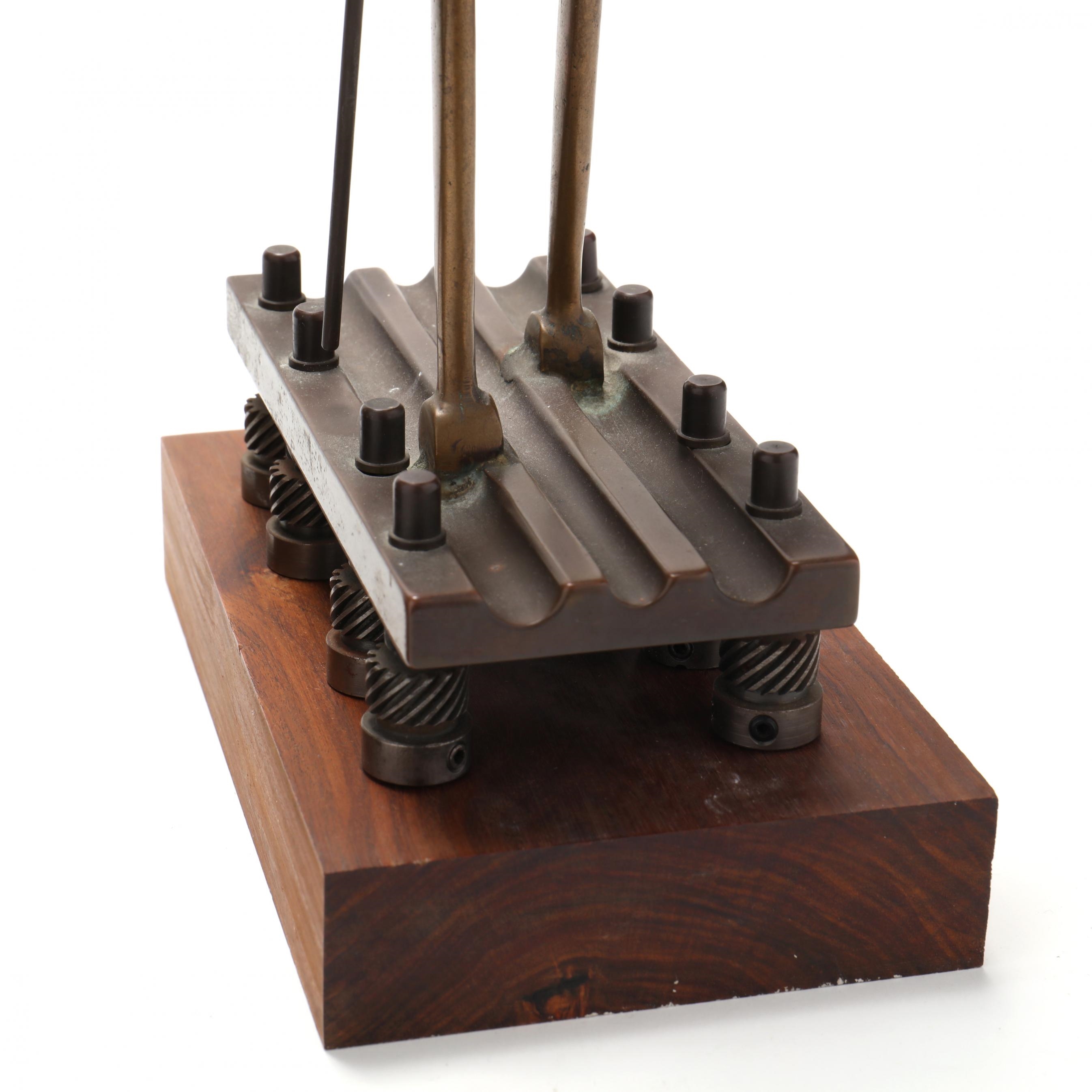 Pearl Sigoda Marks | Two Found Object Figural Sculptures | MutualArt