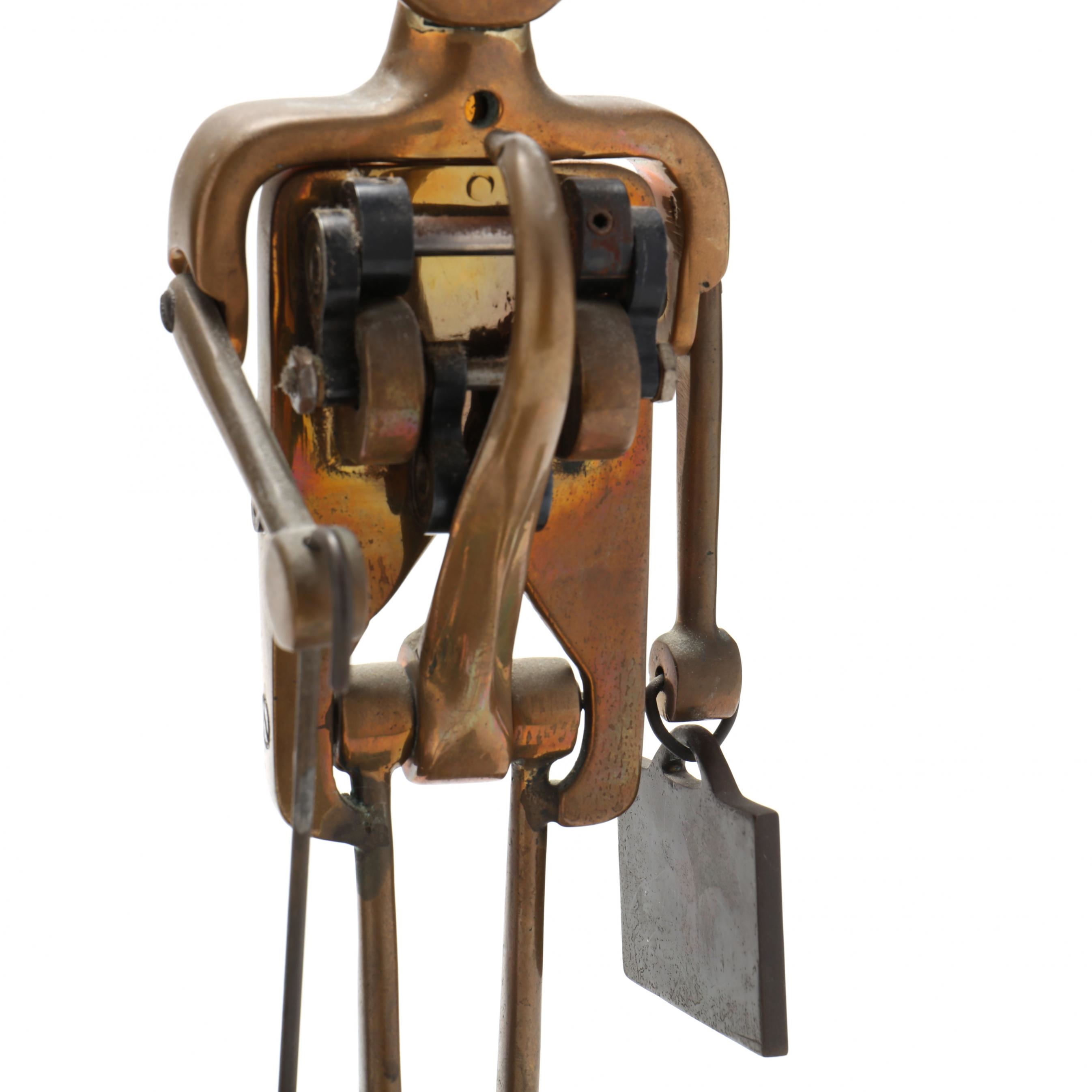 Pearl Sigoda Marks | Two Found Object Figural Sculptures | MutualArt