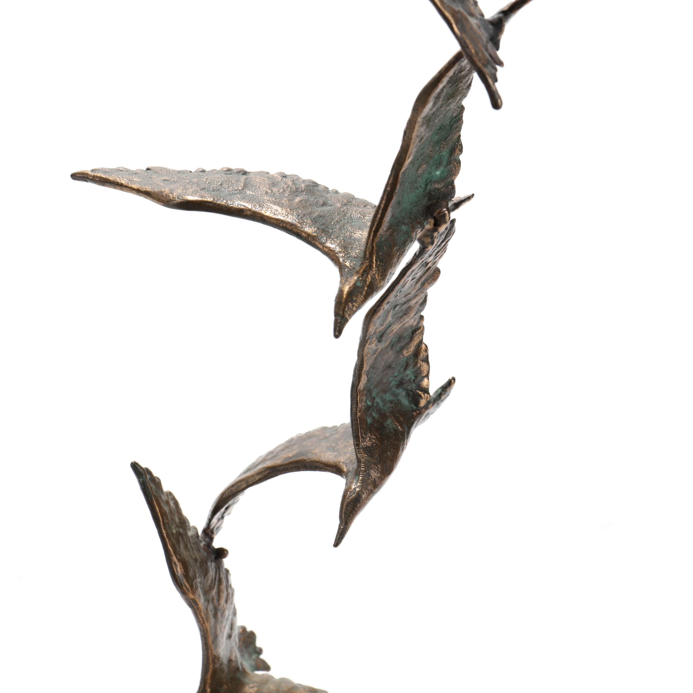 Curtis Jeré | Modernist Seagull Sculpture (Circa 1970s) | MutualArt
