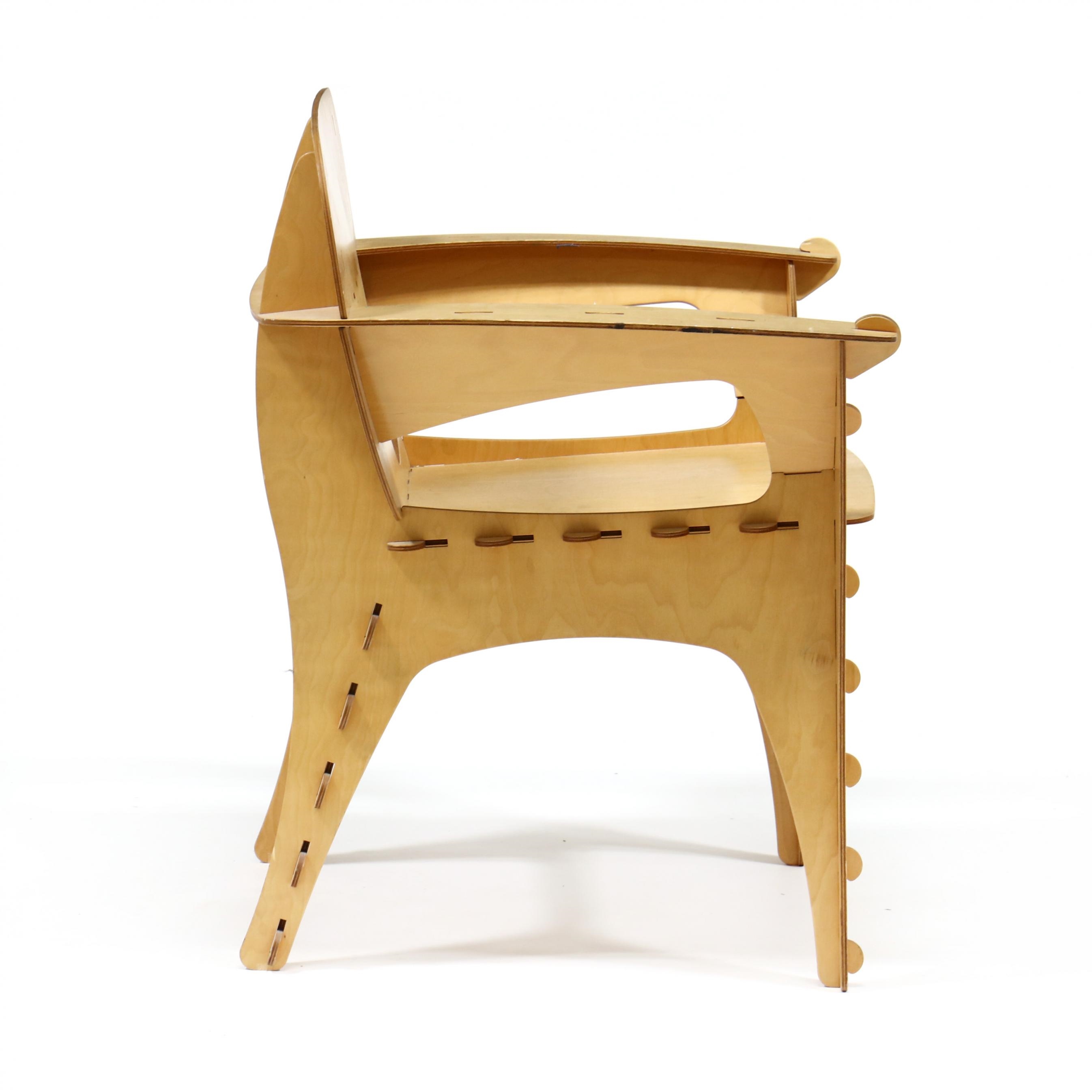 David Kawecki | Puzzle Chair (1990) | MutualArt