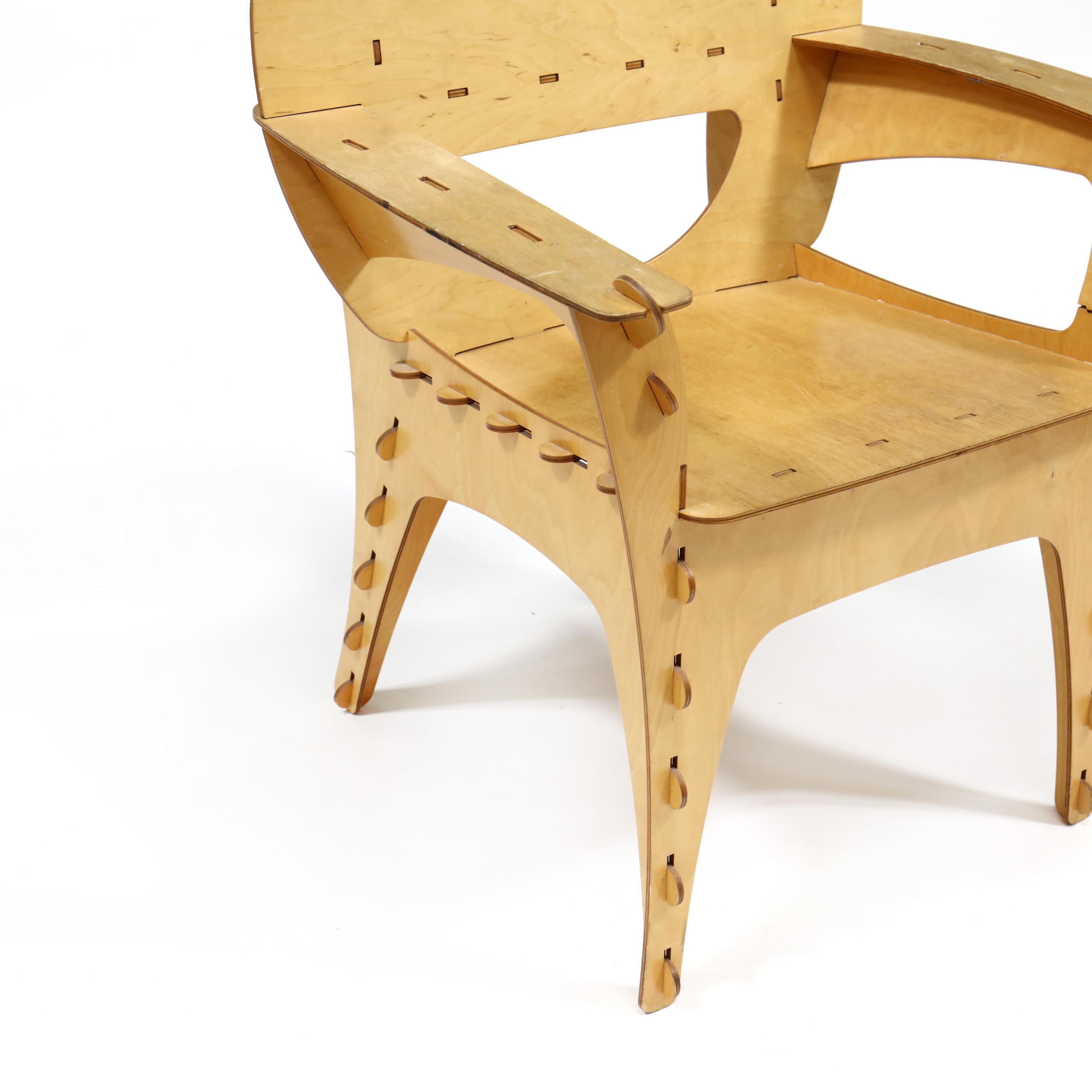 David Kawecki | Puzzle Chair (1990) | MutualArt