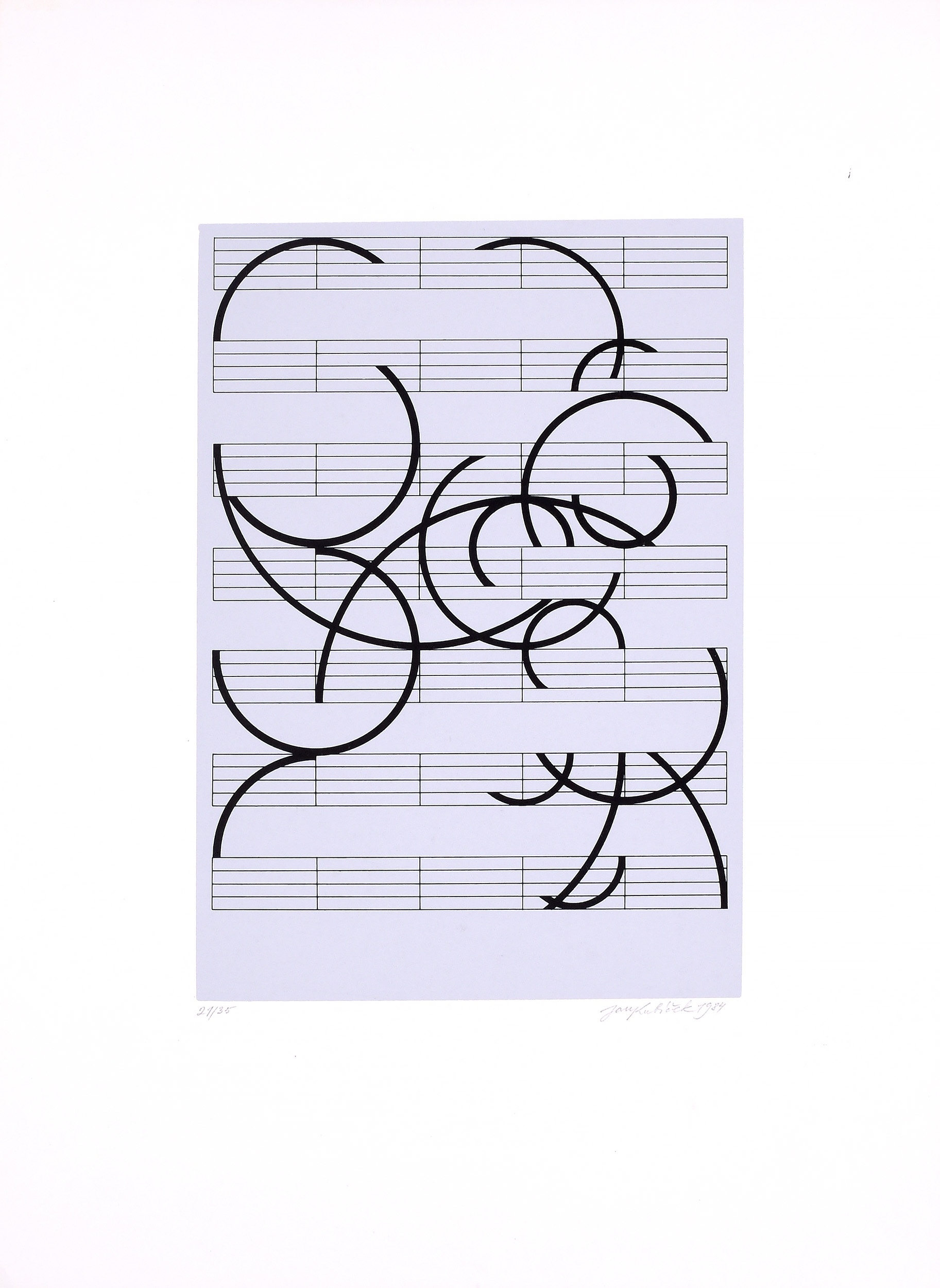 Jan Kubicek | PROGRESE S PARTITUROU (1984) | MutualArt