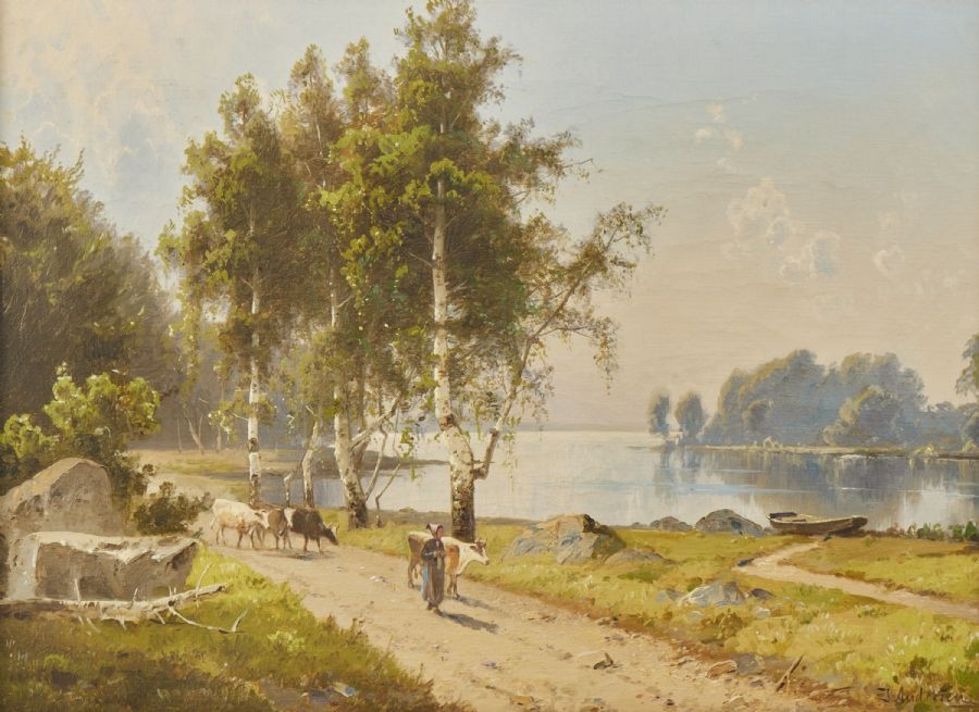 Julius Andersen | Kor på väg | MutualArt