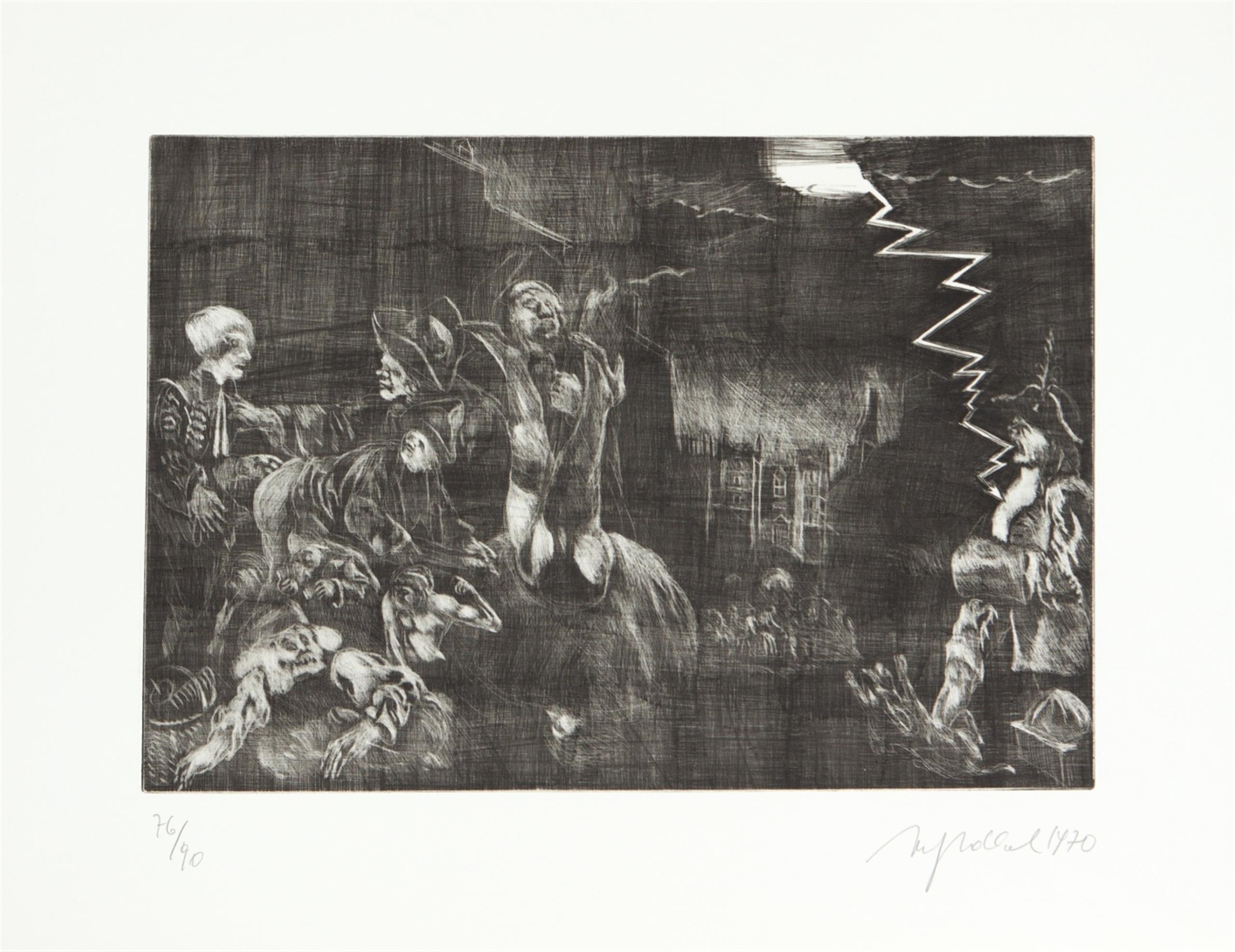 Alfred Hrdlicka | RAKE'S PROGRESS | MutualArt