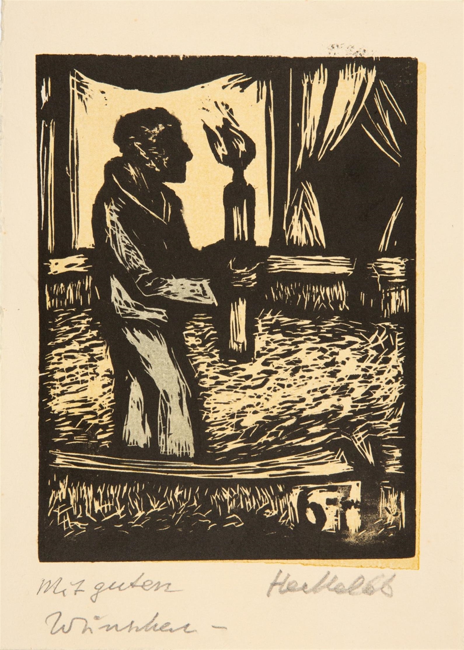 Erich Heckel | LIGHT CARRIER (1966) | MutualArt