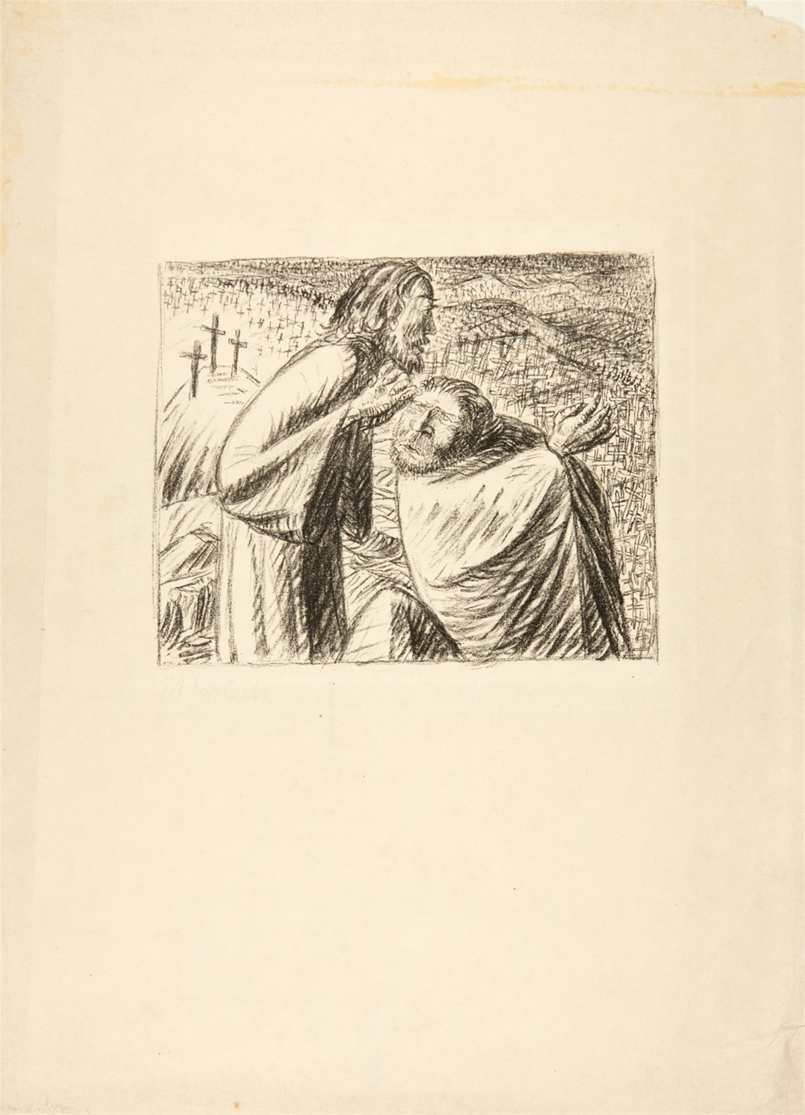 Ernst Barlach | ANNO DOMINI MCMXVI POST CHRISTUM NATUM (1916) | MutualArt