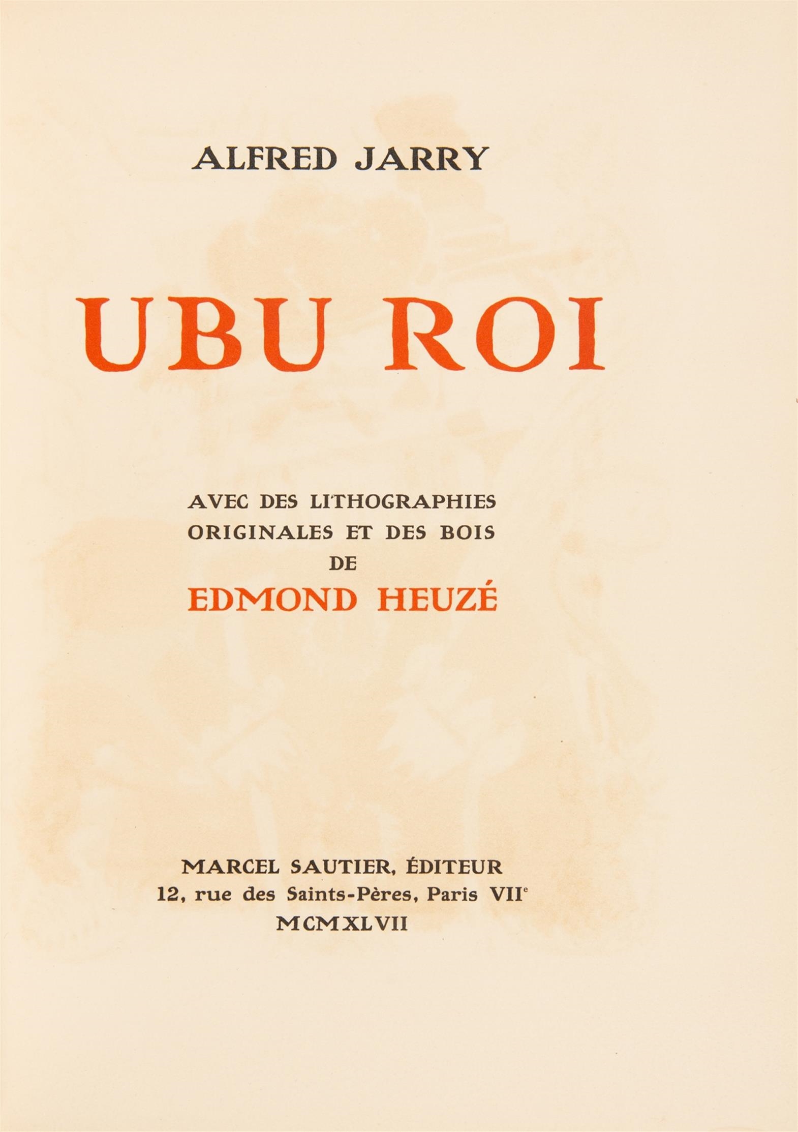 Alfred Jarry | Ubu Roi (1947) | MutualArt