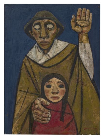 Eduardo Kingman | Ceguera (also known as Beggar and Child) (1939 ...