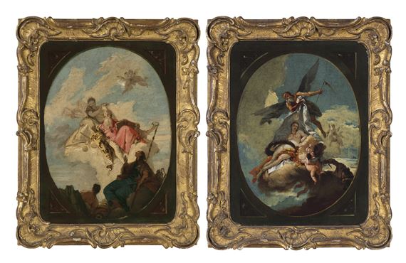 Giovanni Battista Tiepolo | The coronation of the poet Genesio Soderini ...