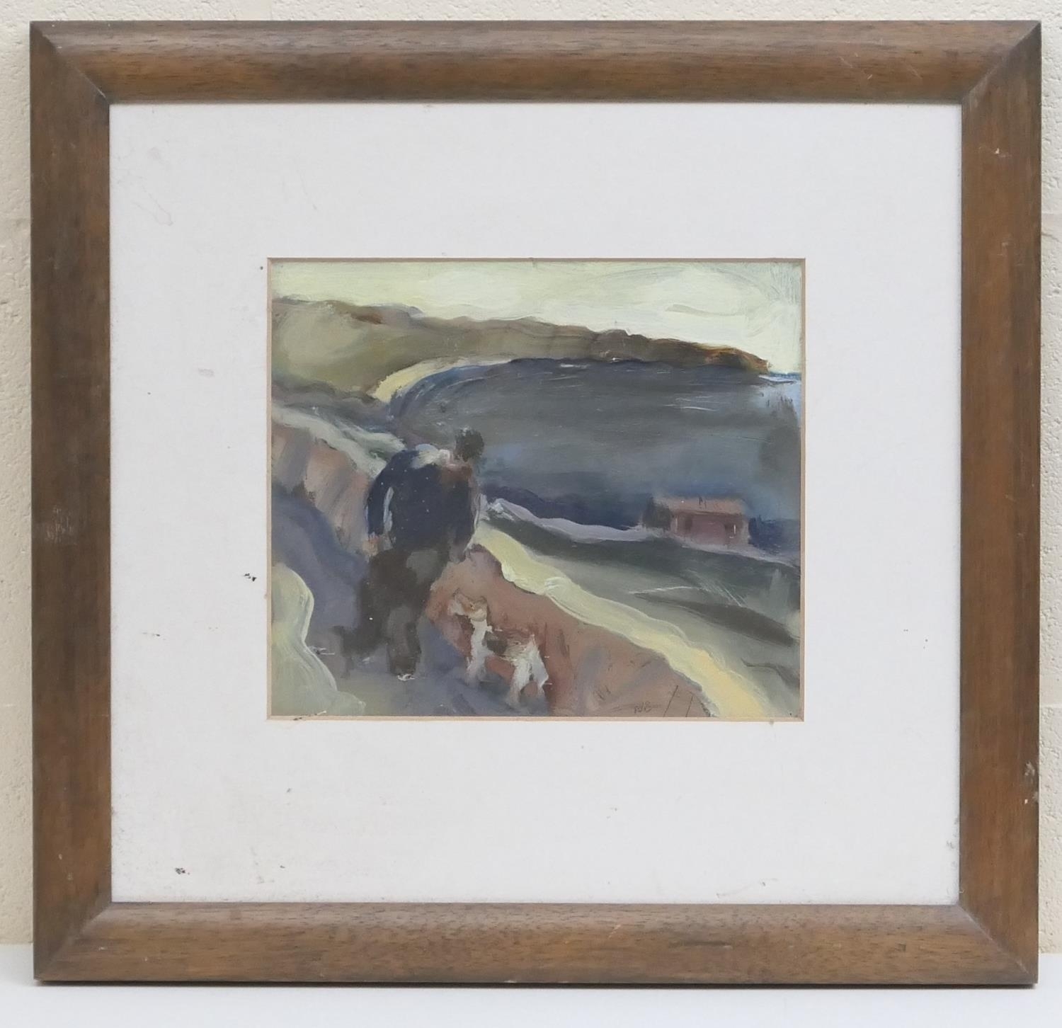 Nicola Bealing | The cliff road with Dons | MutualArt