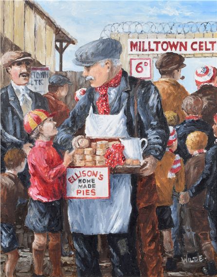 Fred Wilde | The Hot-Pie Man | MutualArt
