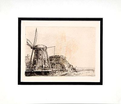 Rembrandt van Rijn | The Windmill | MutualArt