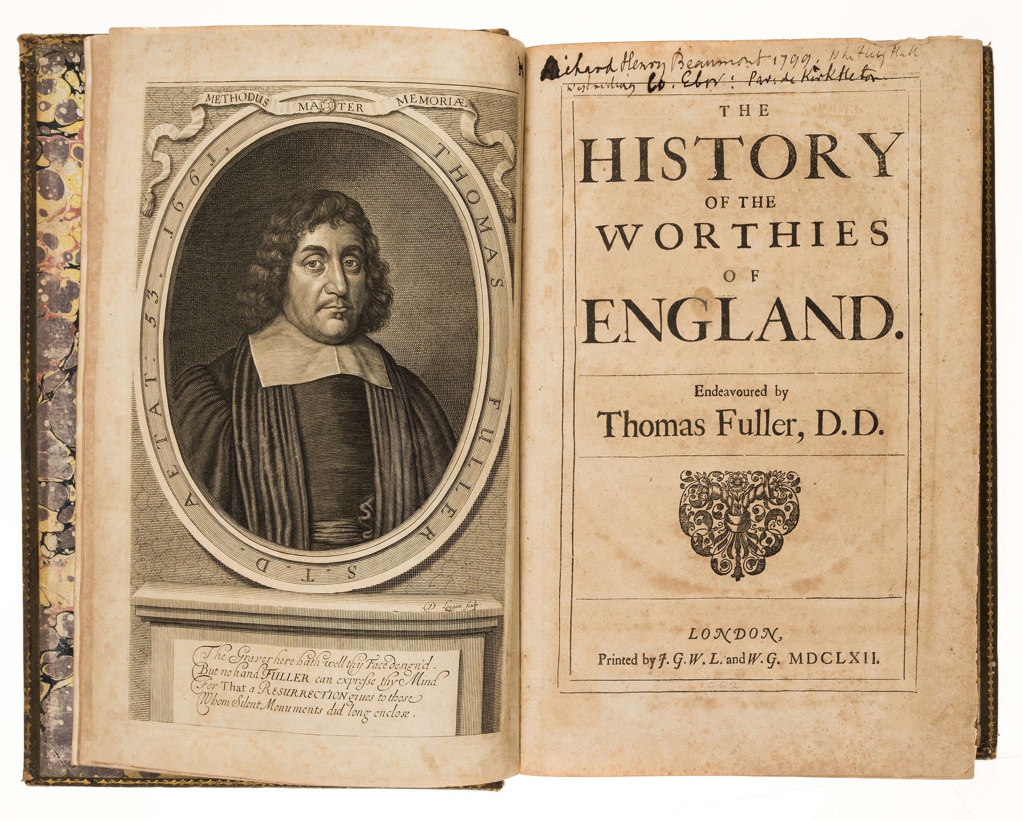 Thomas Fuller | The History of the Worthies of England | MutualArt