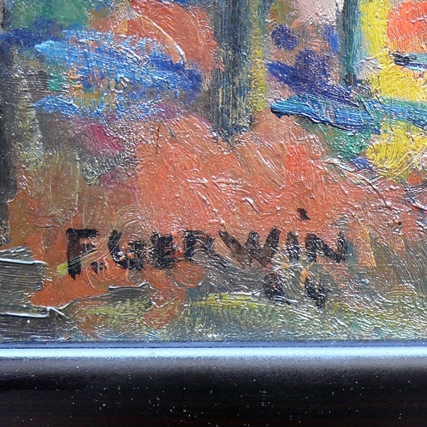 Franz Gerwin | Landschaft (1924) | MutualArt