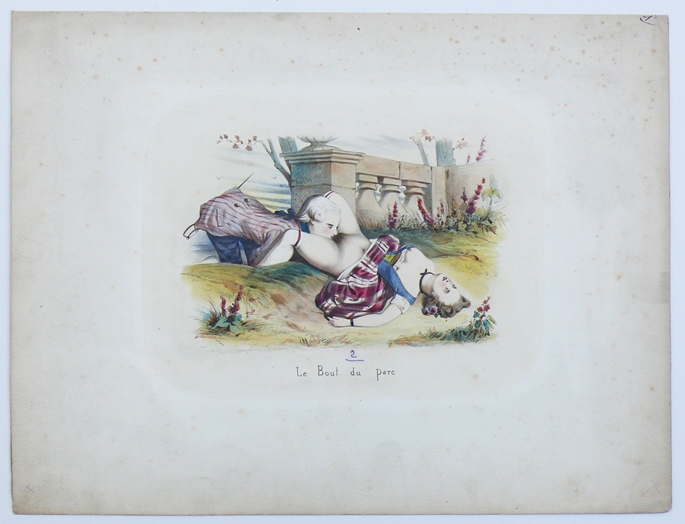 French School, 19th Century | 3 div. erotische Darstellungen | MutualArt