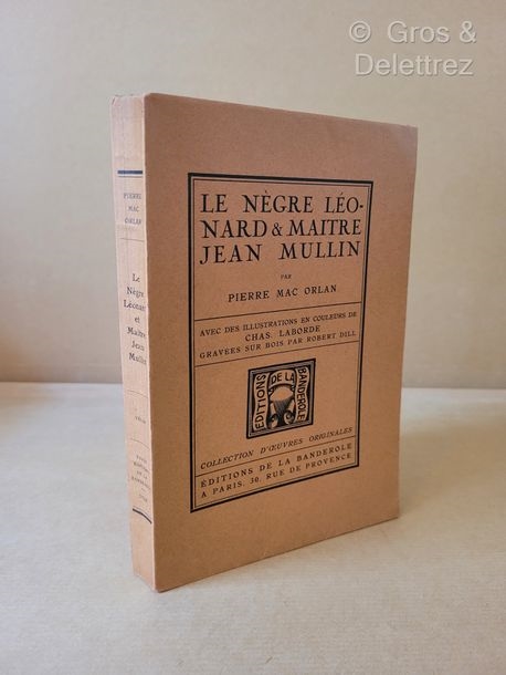 Chas Laborde | The Negro Leonard and Master Jean Mullin. (1920) | MutualArt