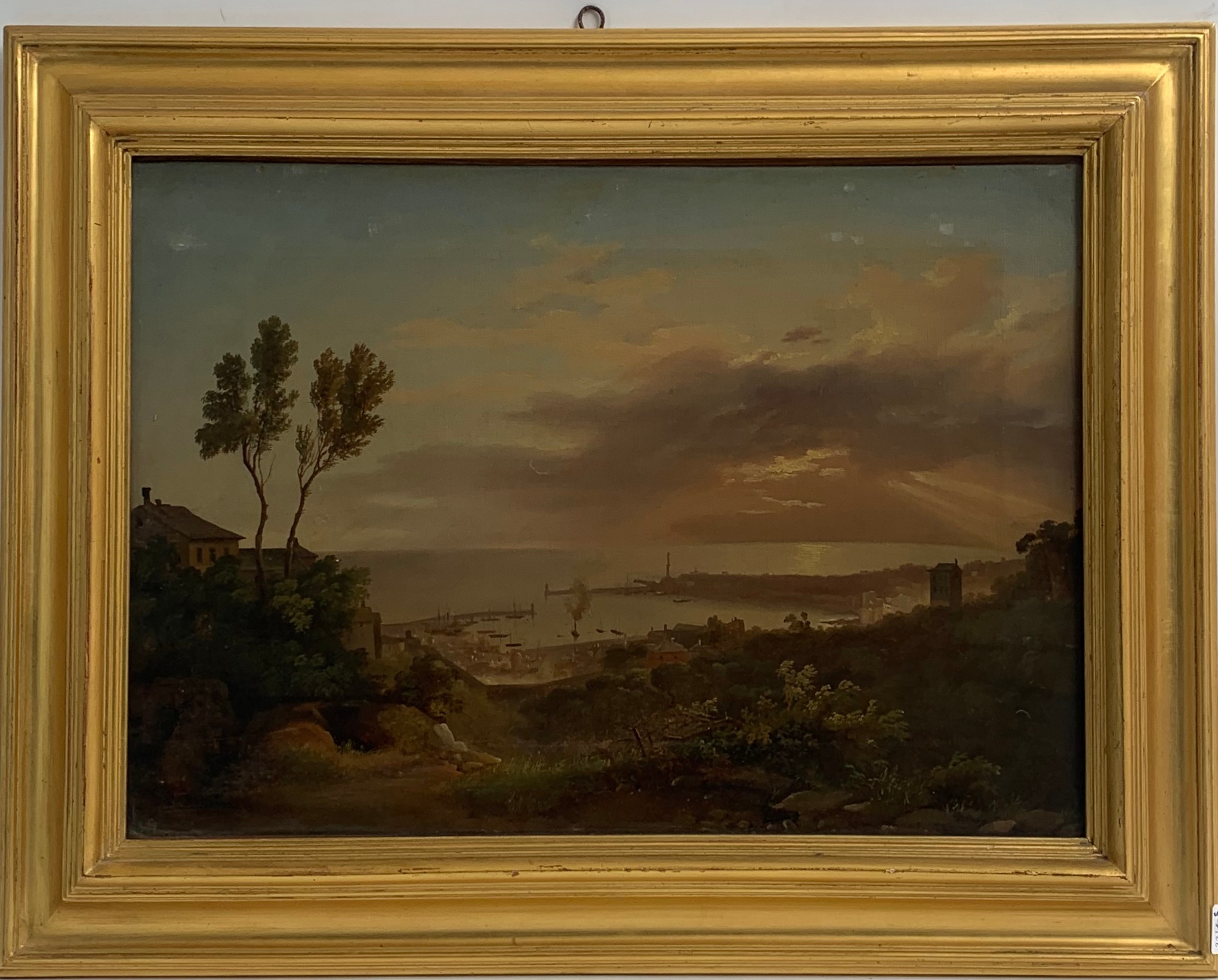 Carlo Bossoli | Veduta di Genova | MutualArt