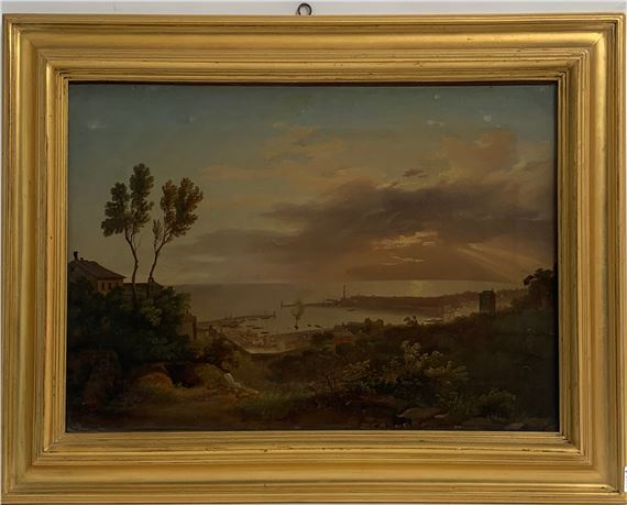 Carlo Bossoli | Veduta di Genova | MutualArt