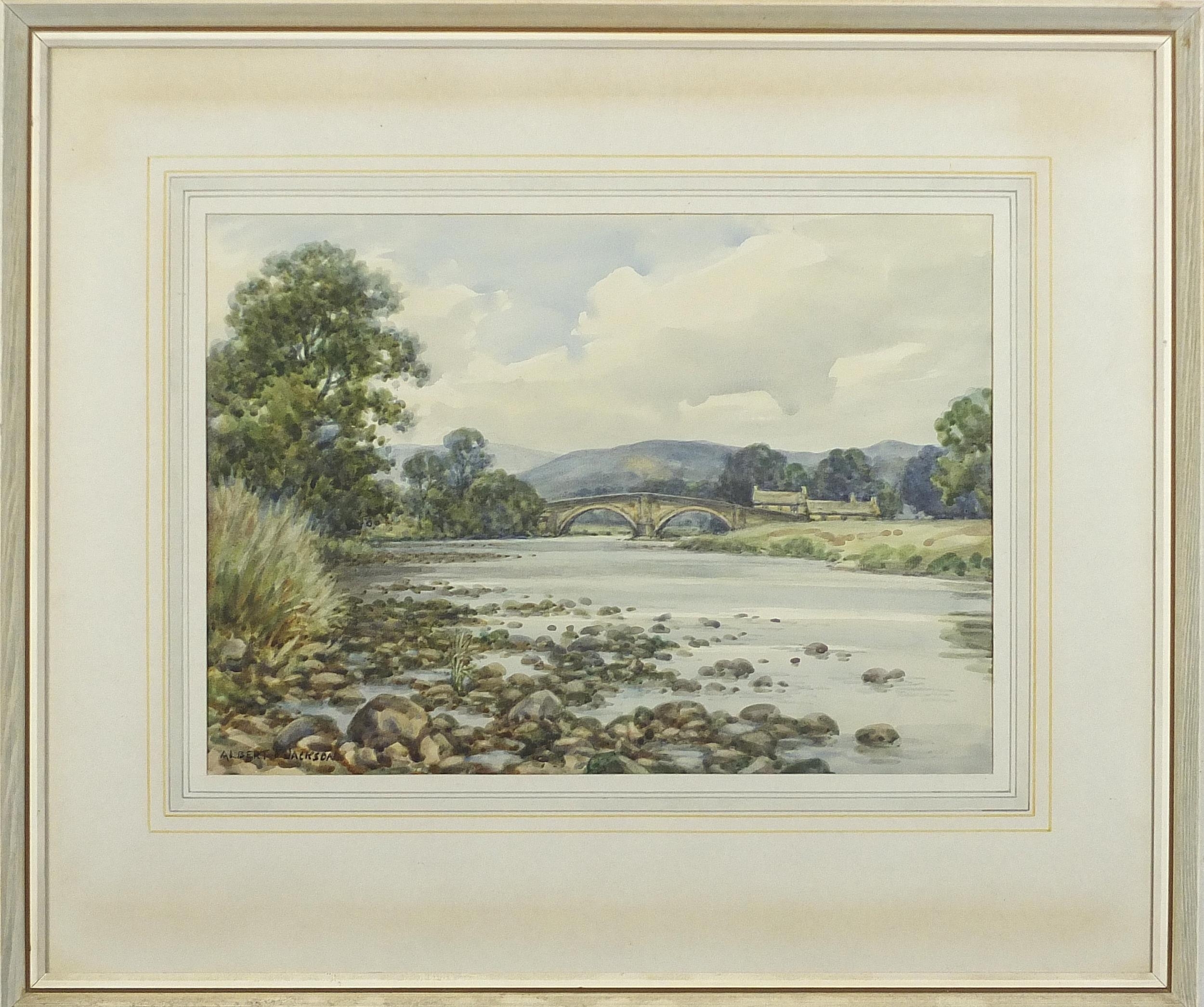 Albert Edward Jackson | Bolton Bridge, Yorkshire | MutualArt