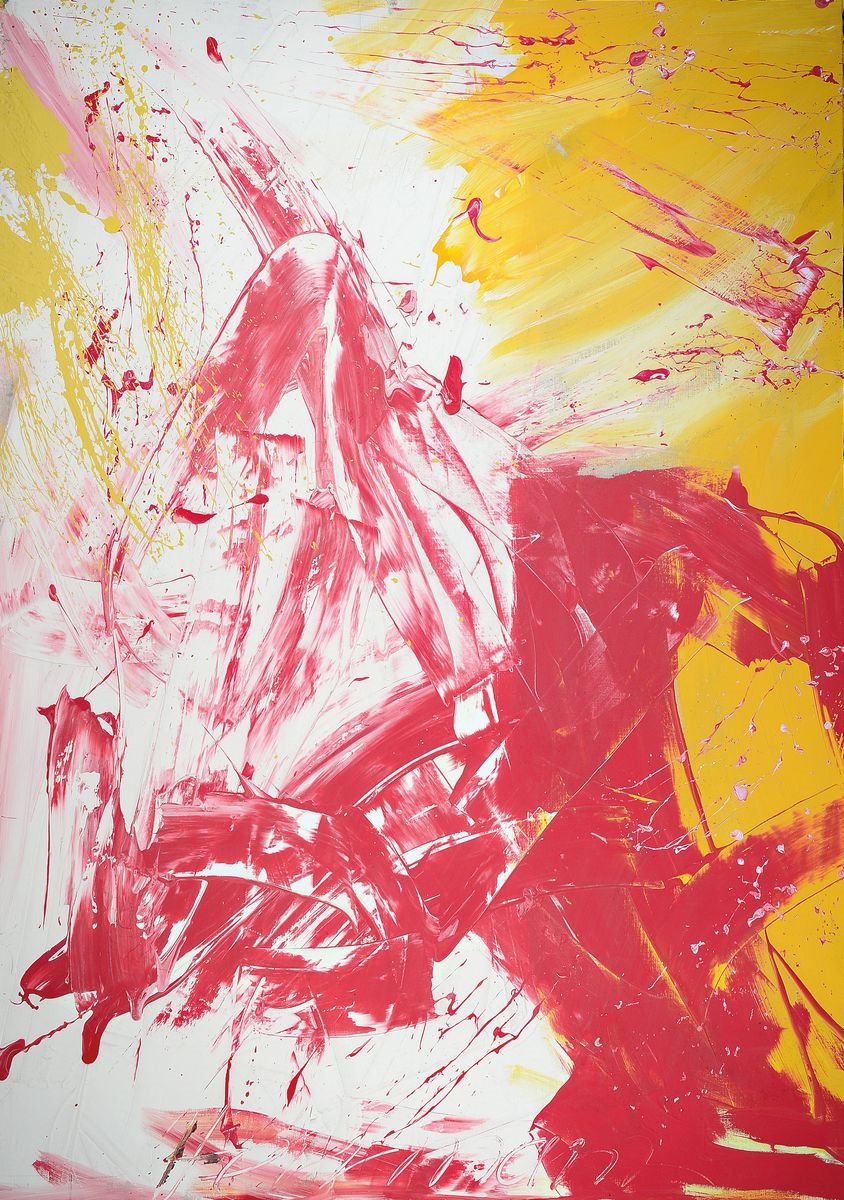 Beat Rosenberg | Red Waves | MutualArt