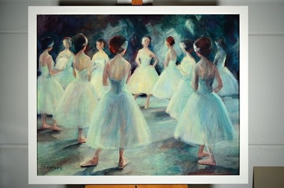 Miloslava Vrbova-Štefková | Group of 10 ballerinas | MutualArt