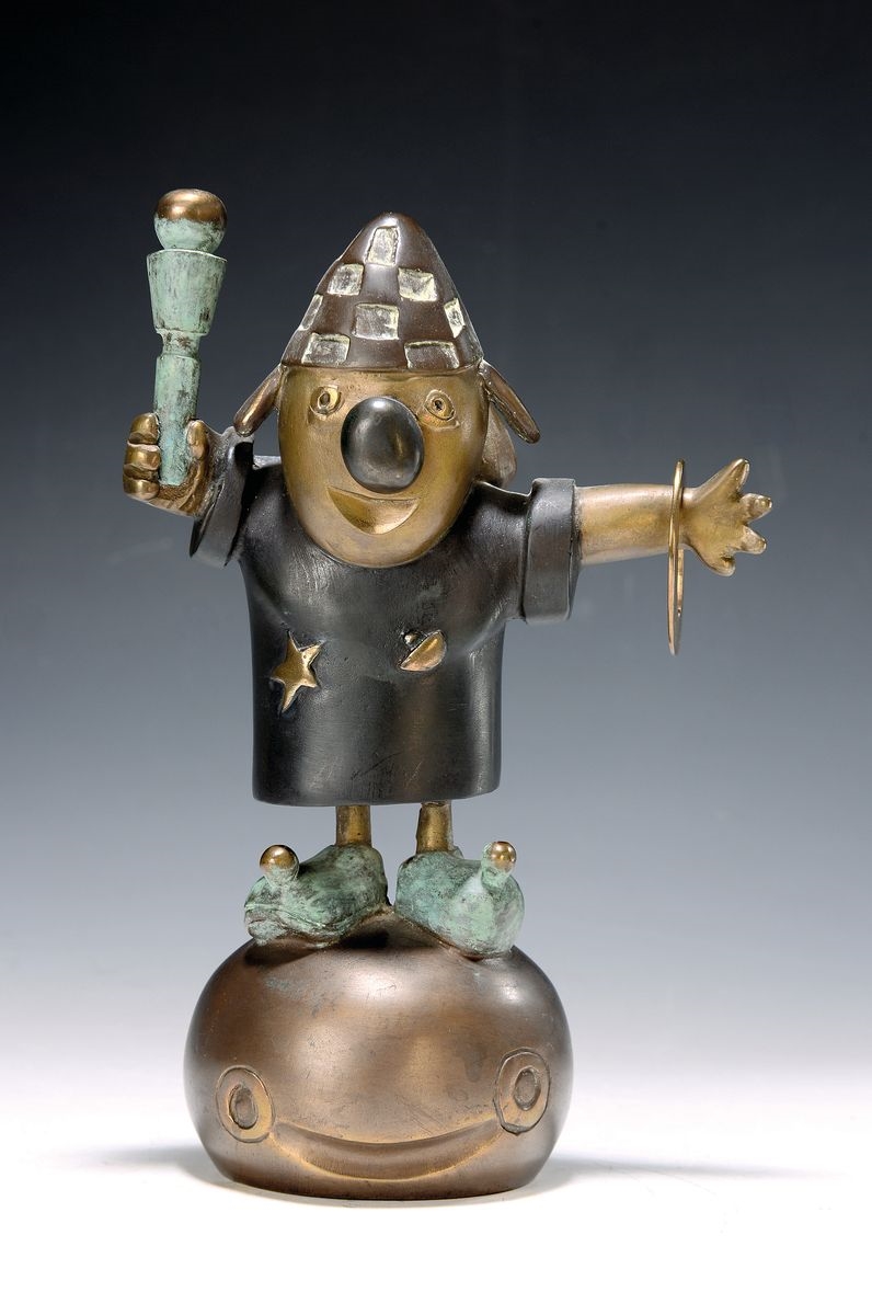 Otmar Alt | Magician with ring and torch | MutualArt