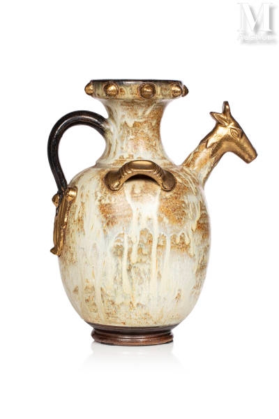 Keller et Guerin | A ceramic picher with coves | MutualArt
