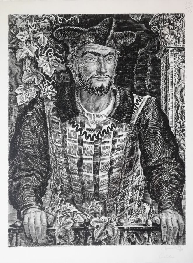 Albert Decaris | Rabelais | MutualArt